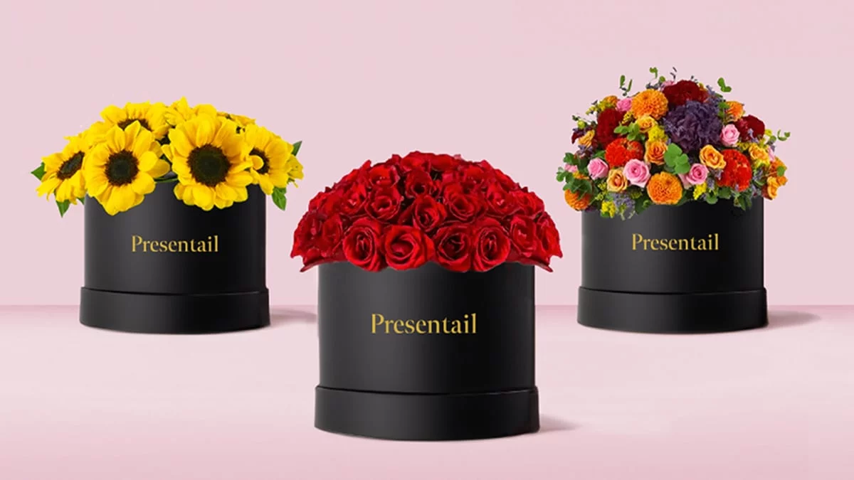 Purple Ribbon Box - Presentail